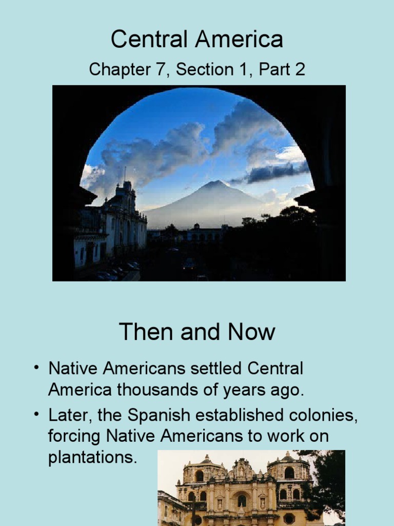 Central America: History and Daily Life | PDF