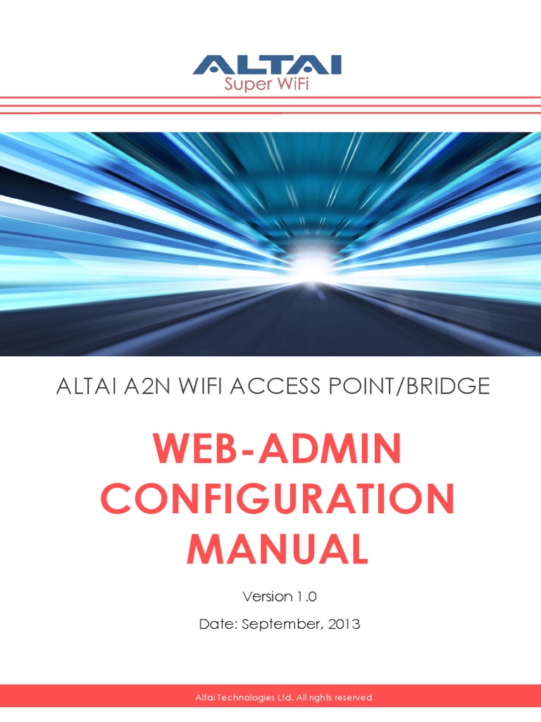 Admin Configuration Manual | PDF | Ip Address | Wireless Lan