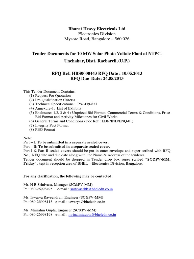 10MW Solar Plant Document Drgs | Download Free PDF | Electrical ...