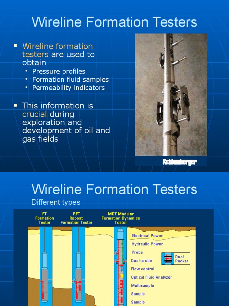 Wireline Formation Tester | PDF | Valve | Petroleum Reservoir