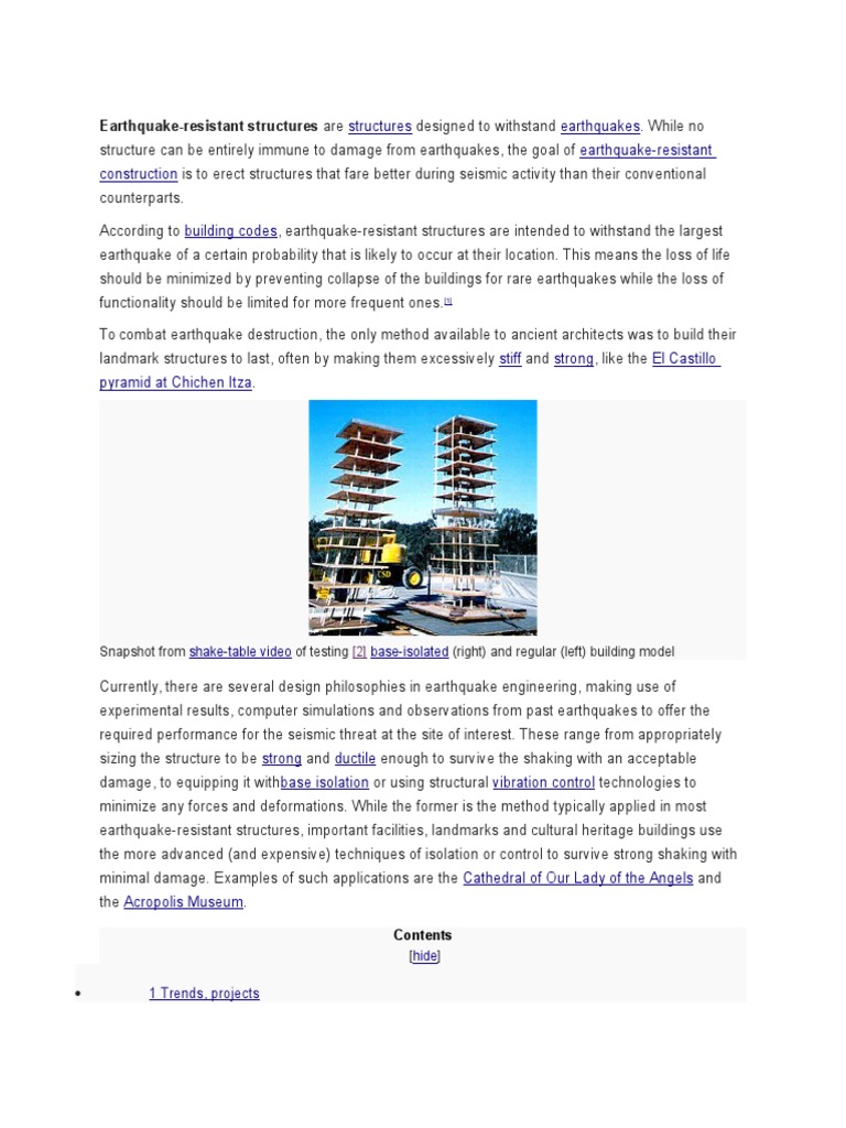 Earthquake Resistant Design | PDF | Earthquake Engineering | Geophysics