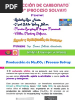 Proceso Solvay | PDF | Carbonato de sodio | Sustancias químicas