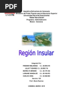 Región Insular de Venezuela | PDF