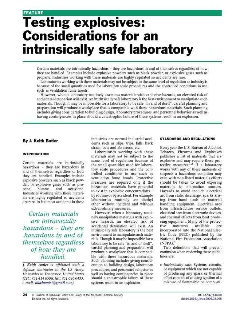 Testing Explosives Security | PDF | Combustion | Chemistry