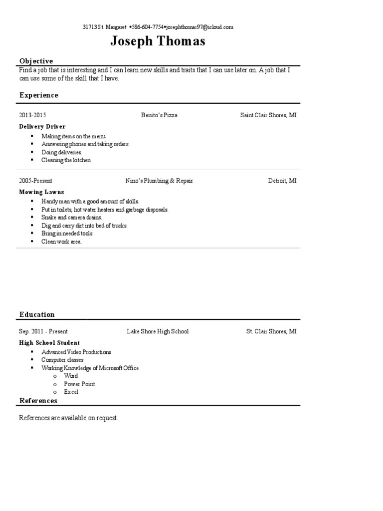 Joe Resume | PDF | Computing And Information Technology | Technology ...