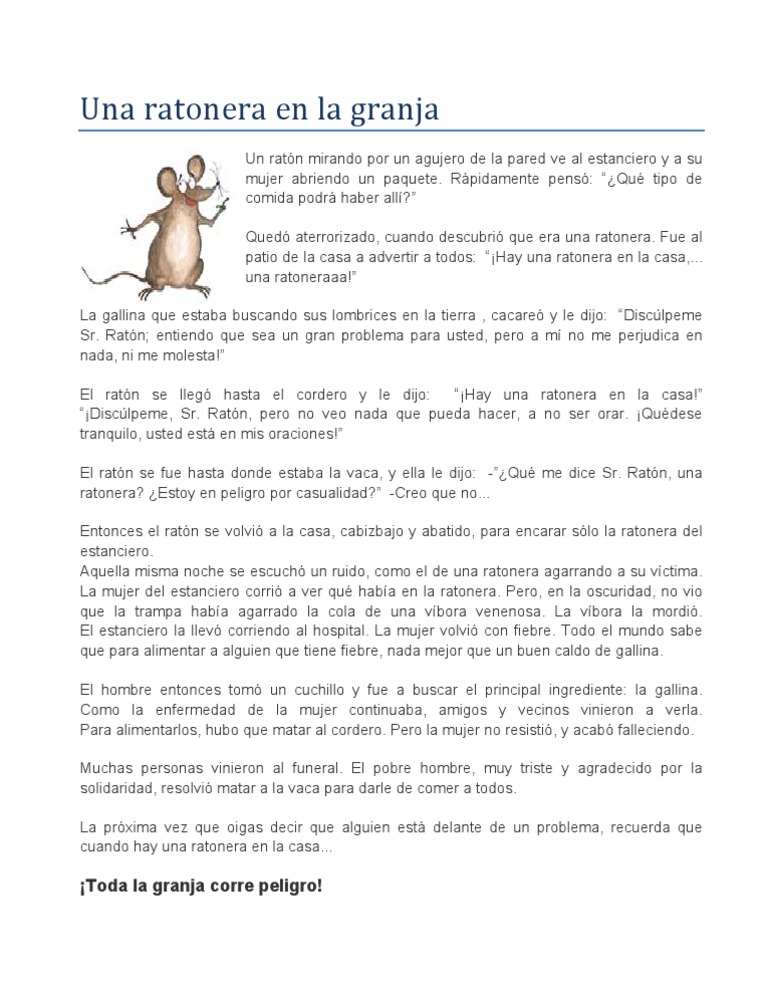 Una Ratonera en La Granja | PDF