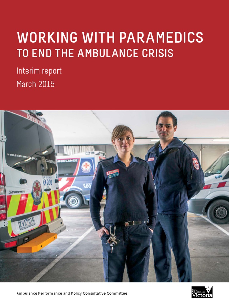 Working With Paramedics To End The Ambulance Crisis | PDF | Emergency ...