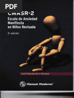 Calificación e Interpretación CMAS-R | PDF | Crecimiento personal y profesional | Autosuperación