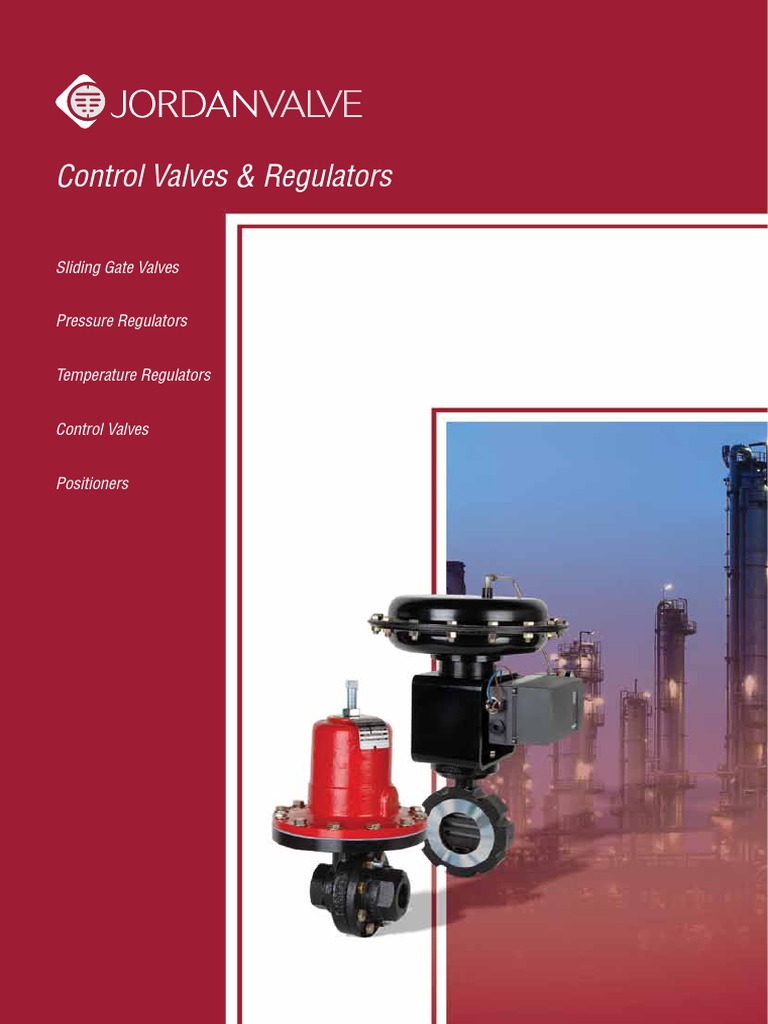 Jordan Control Valves Regulators | PDF | Valve | Steel