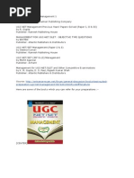 UGC NET Management Notes Free PDF and Study Material - EasyNotes4U ...