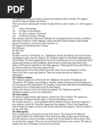 Overview of Saiva Agamas | PDF | Shiva | Hindu Tantra