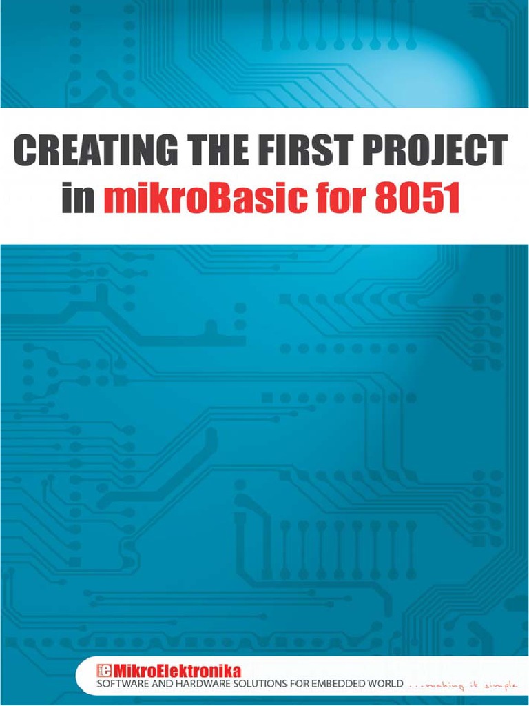 mikroBasic for 8051 Project Guide | PDF | Icon (Computing) | Computer File