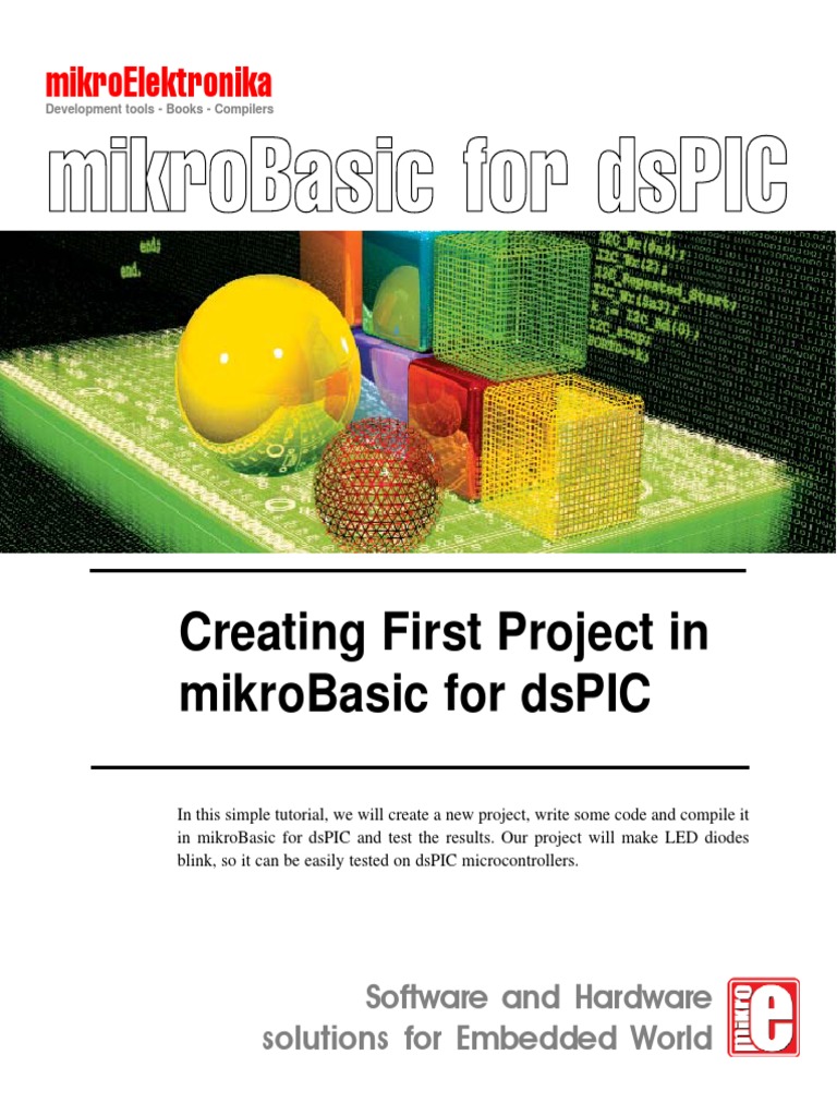 1st Project Dspic Basic | PDF | Source Code | Pic Microcontroller