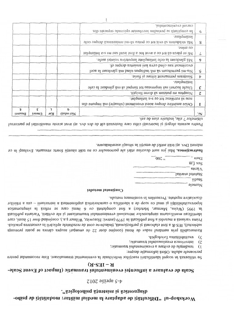 Teste Psihologice | PDF | Travel