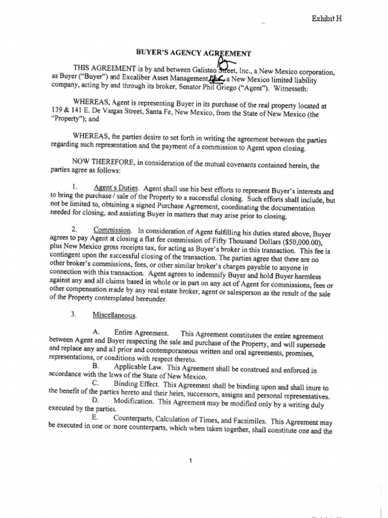 Exhibit H Overview | PDF