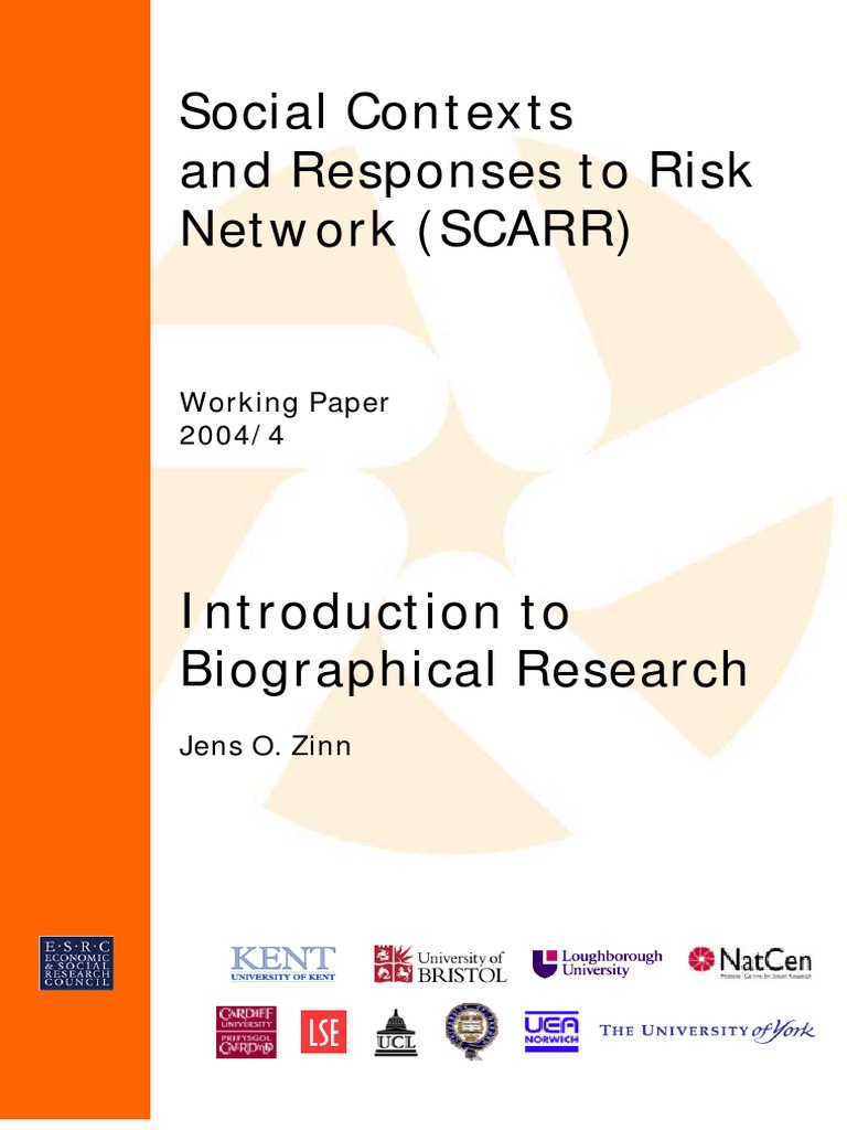 Introduction Biographical Research | PDF | Narrative | Qualitative Research