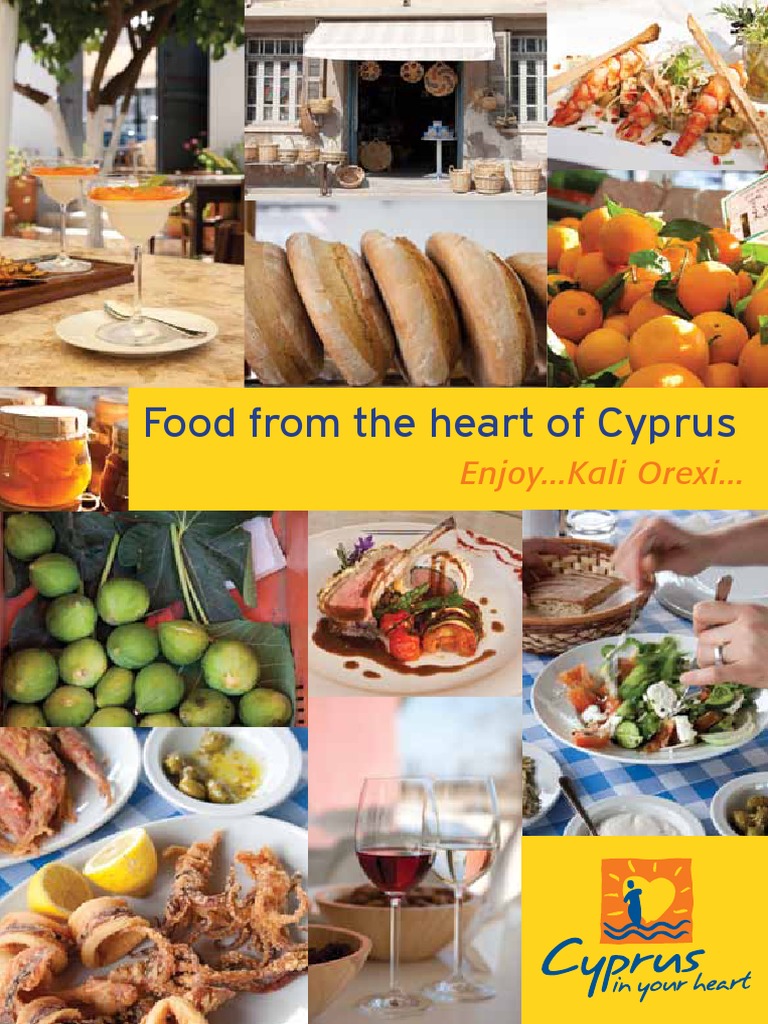 Food From The Heart of Cyprus | PDF | Zucchini | Salad