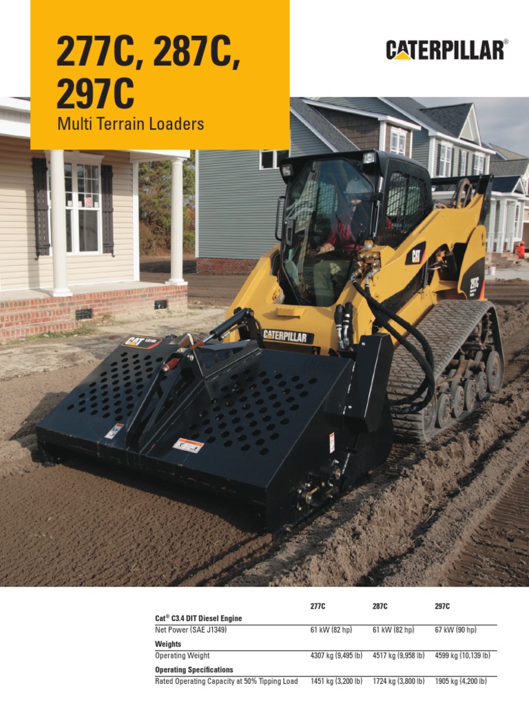 277C, 287C, 297C MTL English-1 | PDF | Loader (Equipment) | Elevator