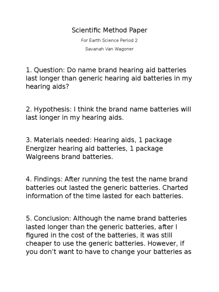 For Earth Science Period 2 Savanah Van Wagoner | PDF