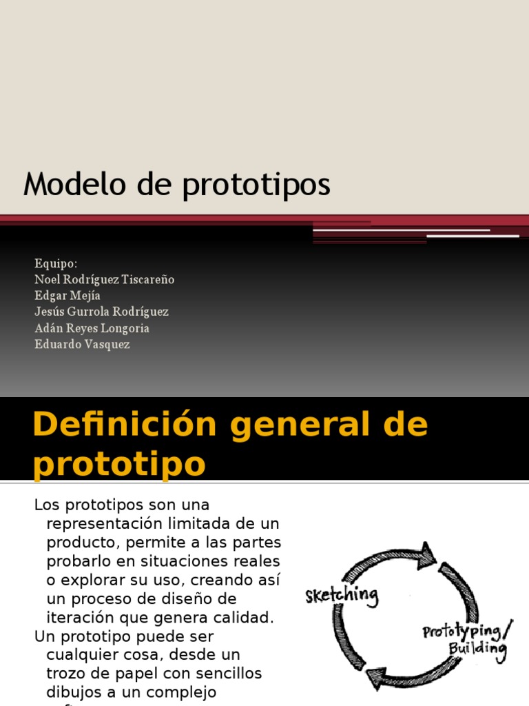 Modelo de Prototipos | PDF | Ingeniería de software | Software