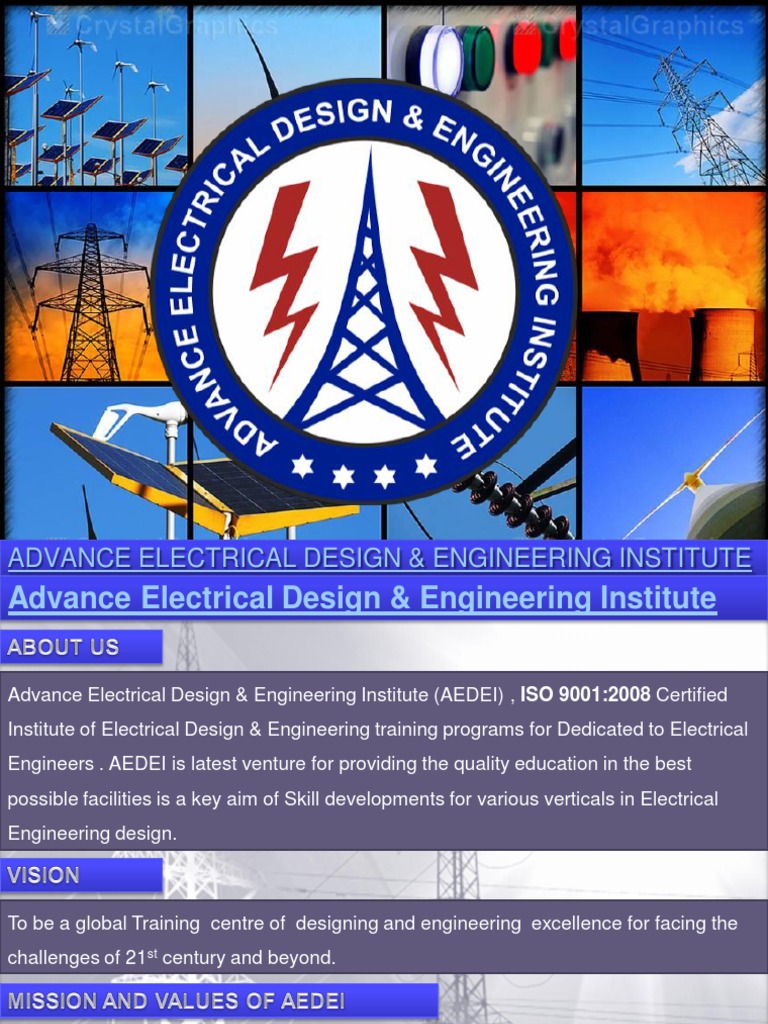 Electrical Design/Electrical Project Training/Electrical System Design ...