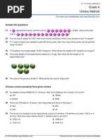 Grade 5 STAAR Math Practice Test | PDF | Mathematics