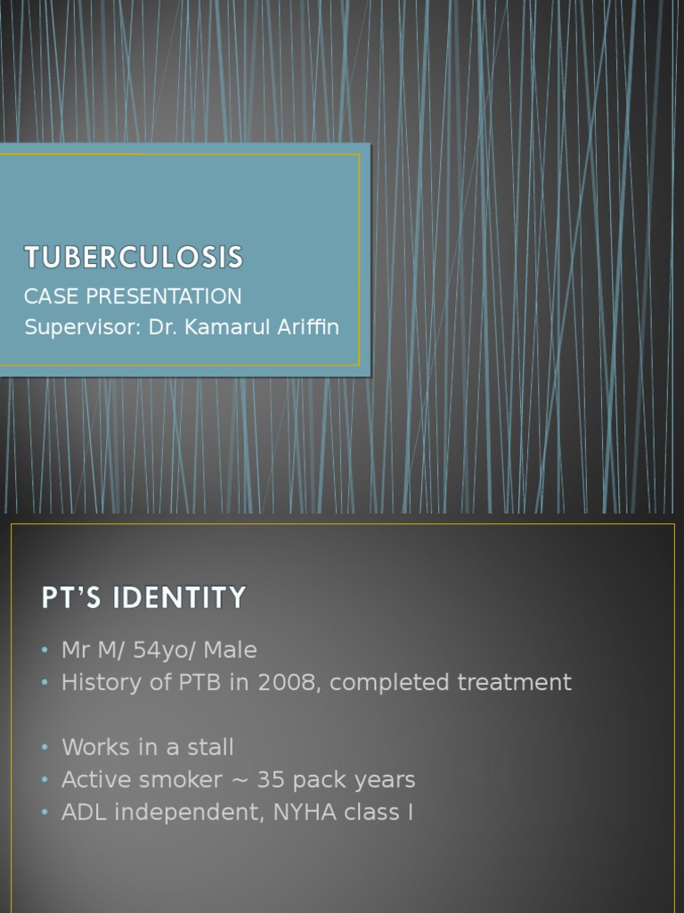 Case TB | PDF | Science & Mathematics