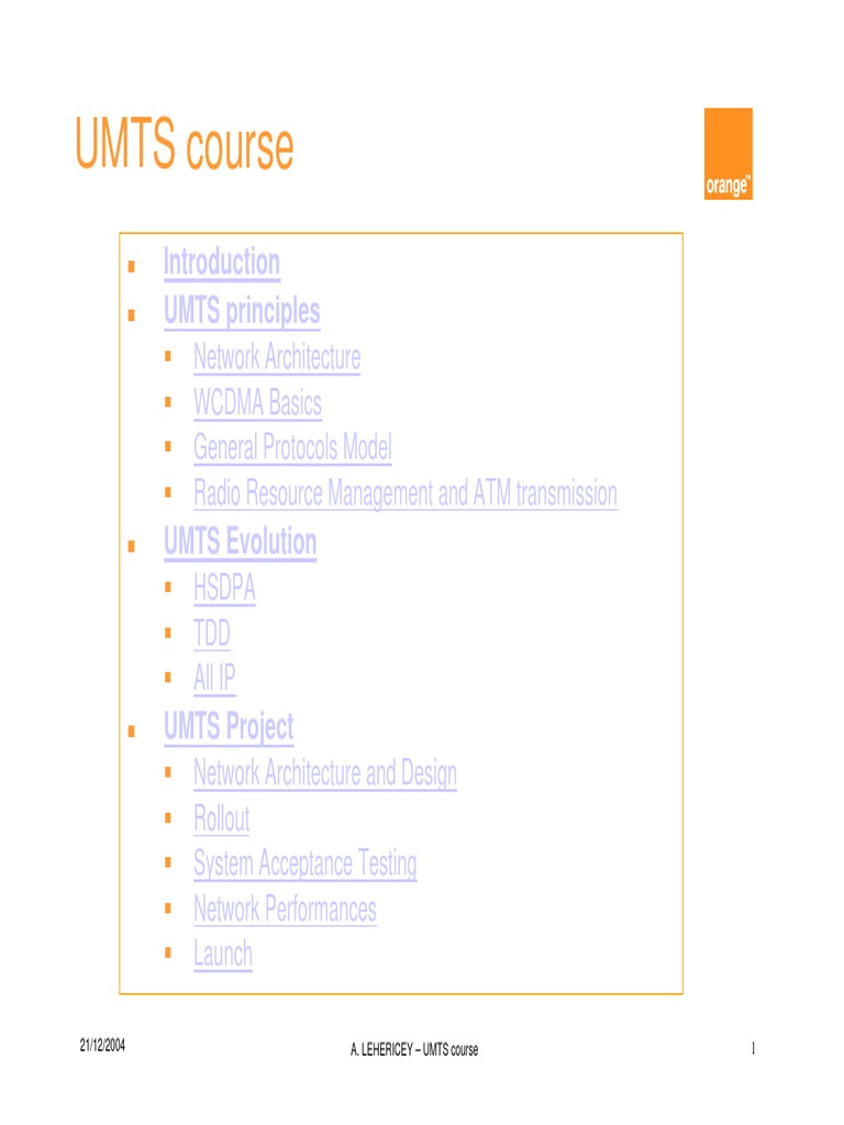 Nokia-nodeB UMTS Project | PDF | Electronics | Media Technology