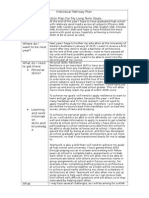 Individual Pathway Plan Template-1 | PDF | Time Management ...