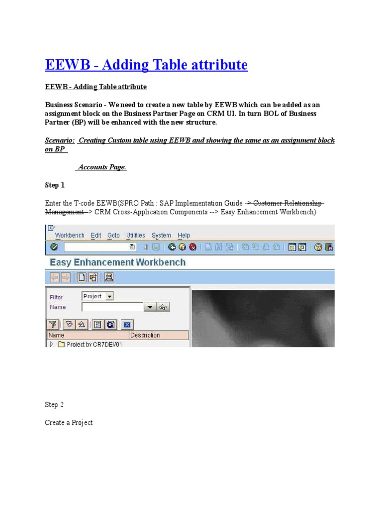 EEWB: Custom Table Creation Guide | PDF | Computer Engineering ...