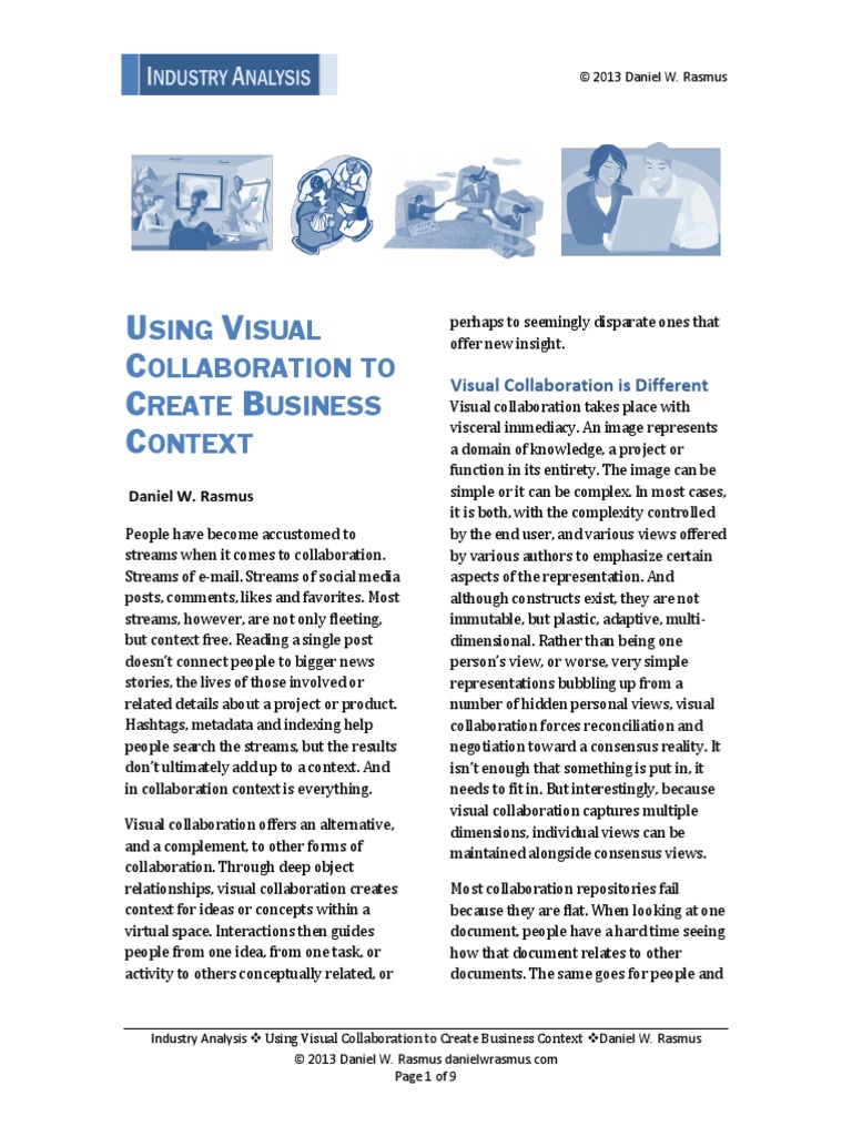 Documents Collaboration PDF | PDF | Collaboration | Information