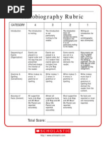 Research Proposal Rubrics | PDF | Methodology | Data