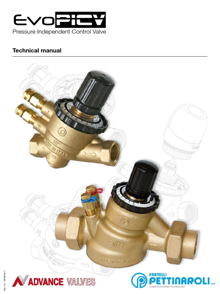 Pressure Independent Control Valve | PDF | Valve | Mechanical Engineering