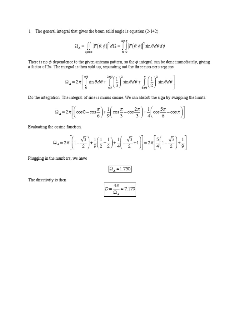 Mid Term Exam Solutions | PDF | Sine | Trigonometric Functions