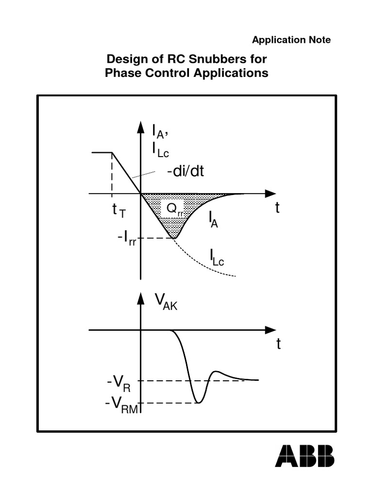 Red Snubber ABB | Capacitor | Rectifier
