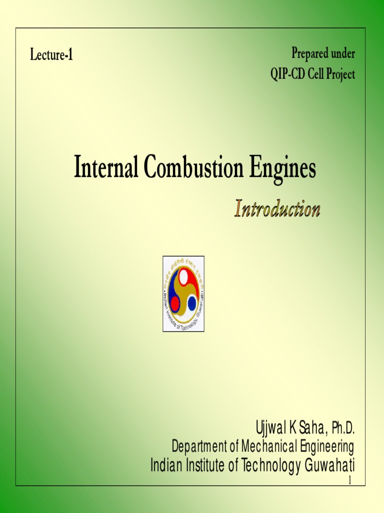 Understanding the Fundamentals of Internal Combustion Engines: A ...