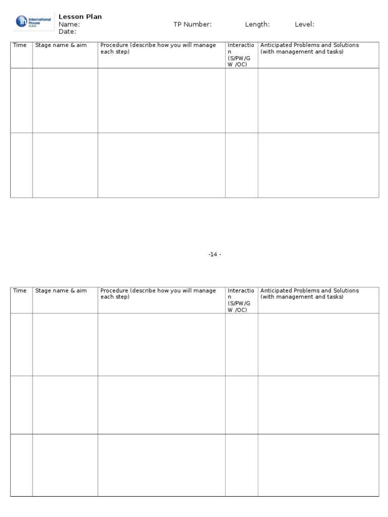 Aims, Procedure and Anticipated Problems | PDF