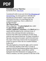 How To Open Your Third Eye | PDF | Qi | Chakra