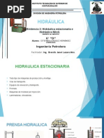 Partes de una Prensa Hidráulica | PDF | Ingeniería mecánica | Energía y ...