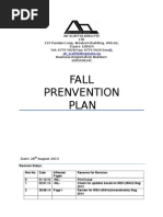 Scaffolding Erection - Rescue Plan Sample | PDF | Emergency | Scaffolding