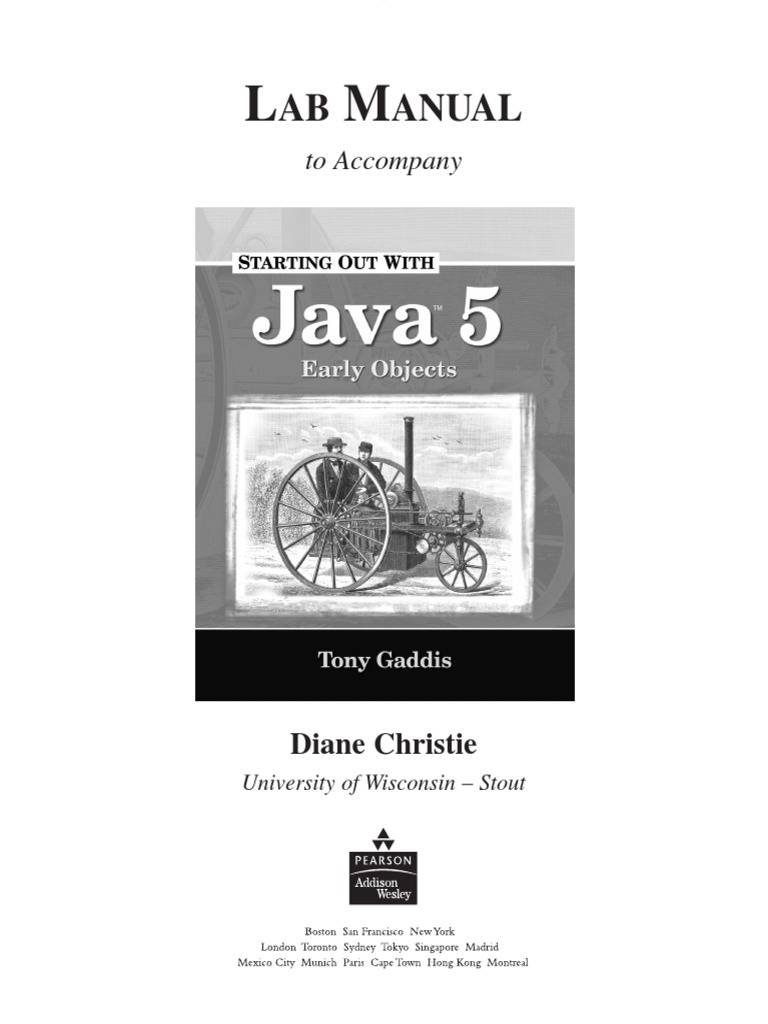 Lab Manual JAVA EO | PDF | Computer Program | Programming