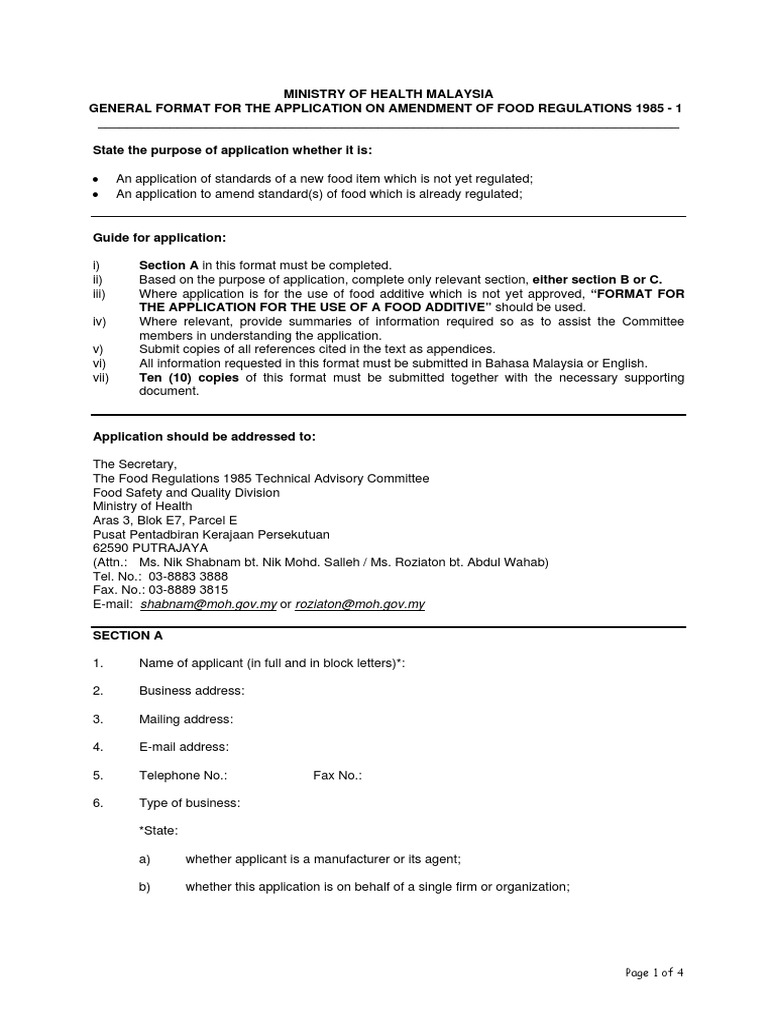 Malaysia Food Regulation Amendment Guide | PDF | Shelf Life | Foods