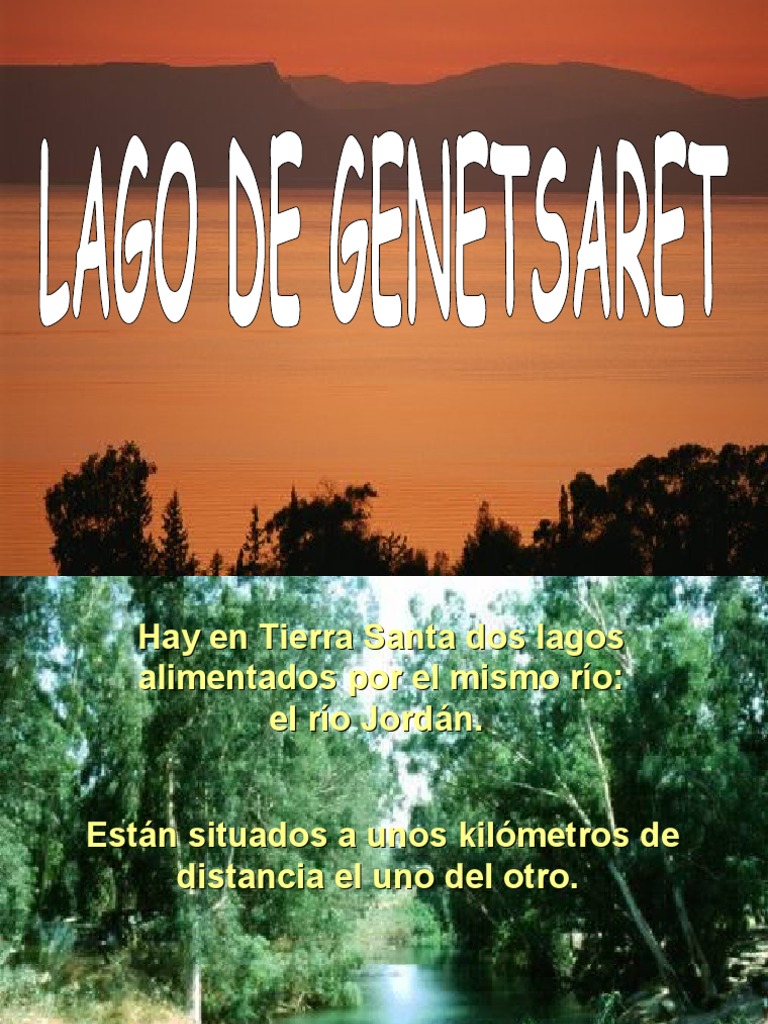 Lago de Genesaret: Generosidad y Vida | PDF