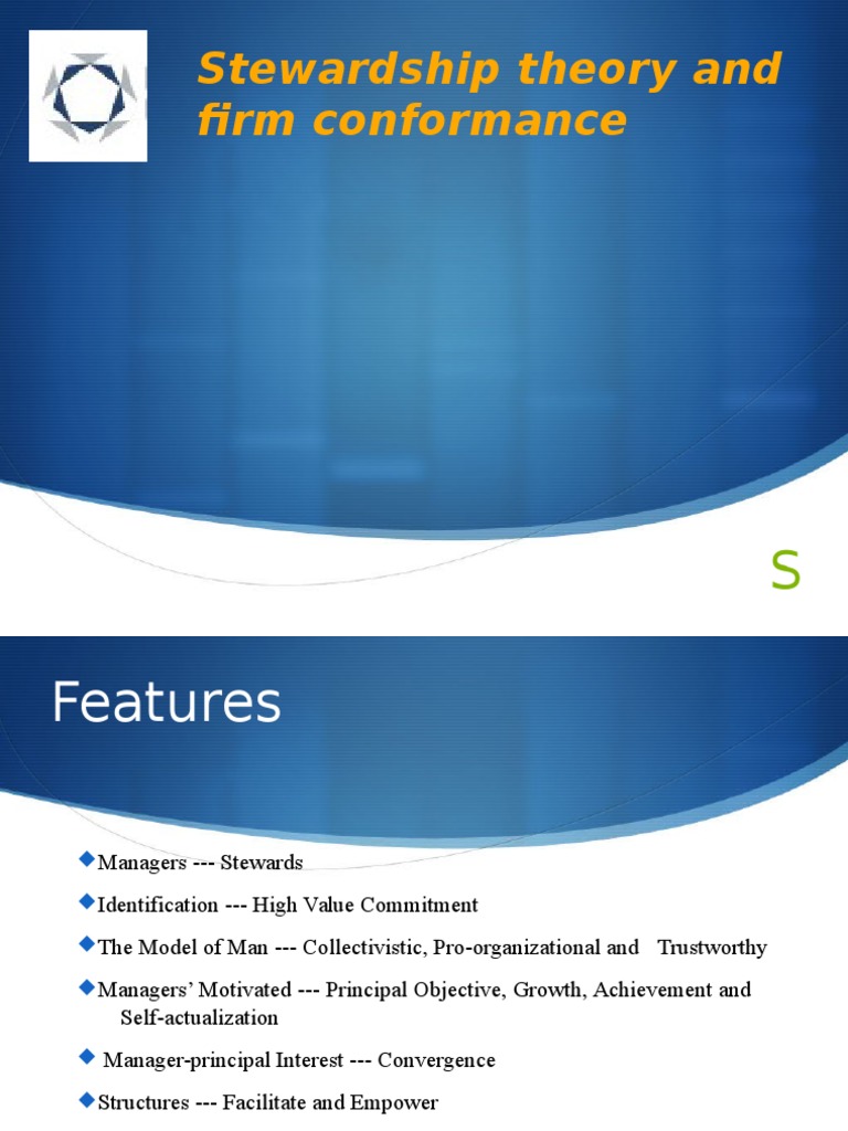 Stewardship Theory | PDF | Investing | Chief Executive Officer