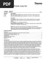Pierce BCA Protein Assay Kit: User Guide | PDF | Physical Sciences ...