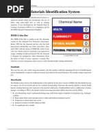 HMIS Hazard Ratings and Labels Guide | PDF | Explosive Material | Explosion