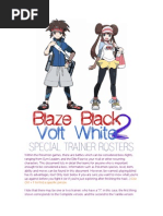 Pokemon R.O.W.E. Encounter Guide | PDF | Nintendo Franchises | Nintendo
