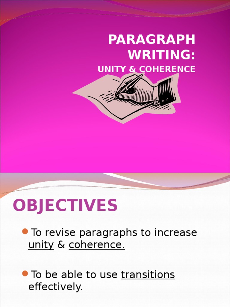 Paragraph Writing: Achieving Unity & Coherence (40 | PDF | Tropical ...