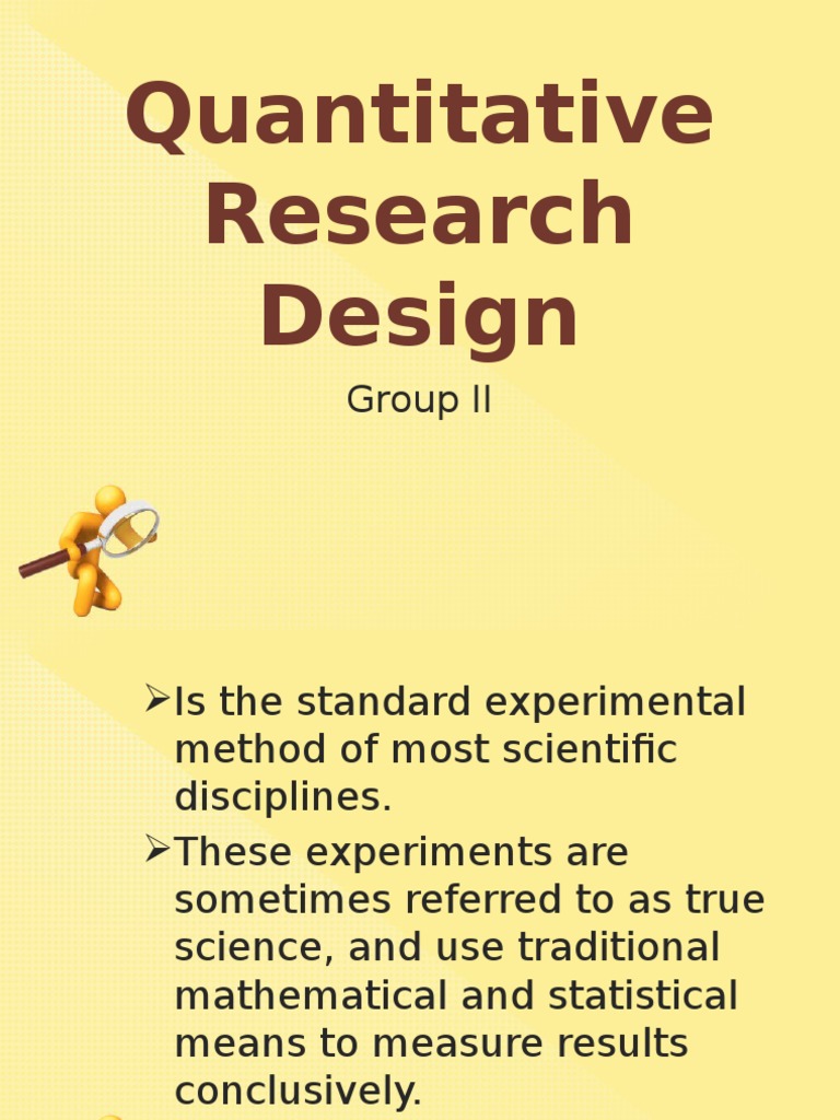 A Guide to Quantitative Research Design: Descriptive Research ...