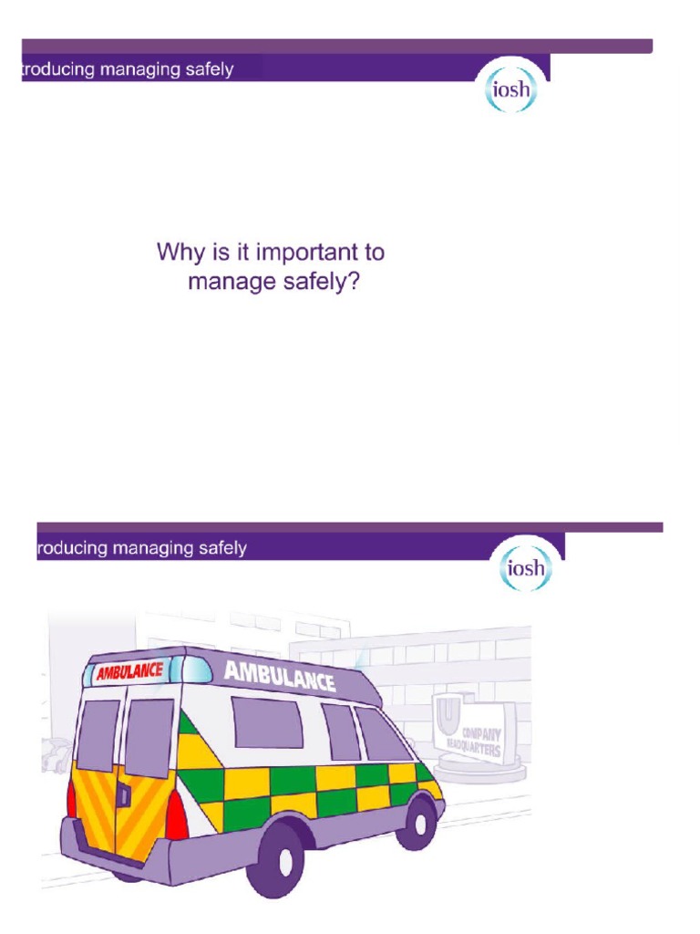 Iosh MODULE-1 | PDF